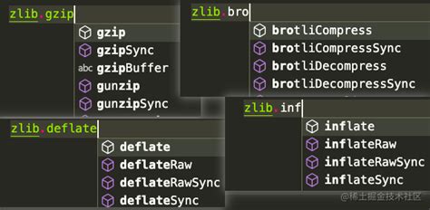node侧实现内容压缩 gzip br deflate 介绍与实践 掘金