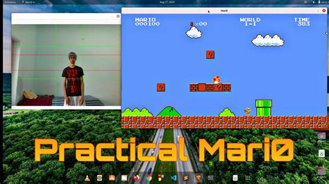 playing mario with opencv python practical mario youtube