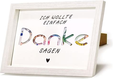 Amazon De Danke Geschenk Für Frauen And Männer Geldgeschenk
