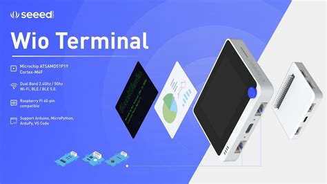 wio terminal atsamd51 core with realtek rtl8720dn ble 5