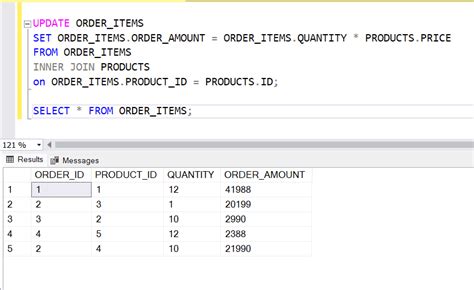 how to update table using join in sql server
