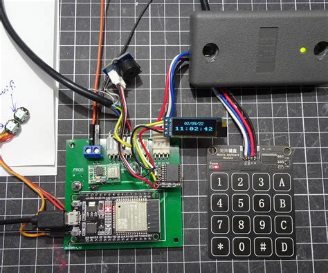 multifactor rfid and one time password door access module 6 steps