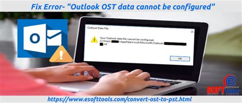 fix error outlook ost data cannot be configured