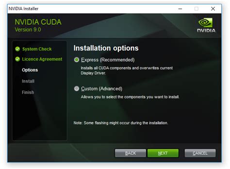 installing tensorflow with cuda cudnn and gpu support on
