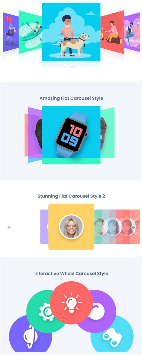 flip carousel 3d official elementor addons plugins and widgets