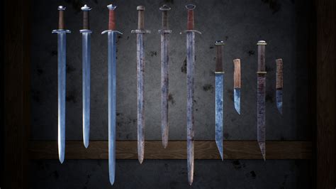 artstation realistic medieval weapons pack 2 unreal engine 4 and