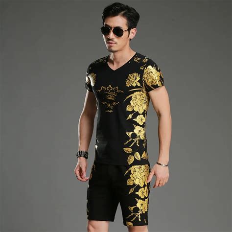 3d Printing Pattern Men Set Summer T Shirt Shorts Casual Mens Suits