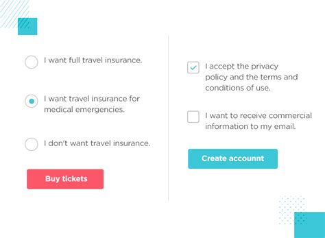 radio button design easy selection and decision making justinmind