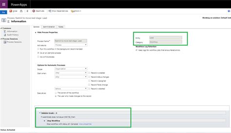 validating bpf fields to restrict stages through oob workflow in
