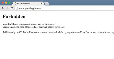 cara mudah mengatasi error 403 forbidden di website wordpress