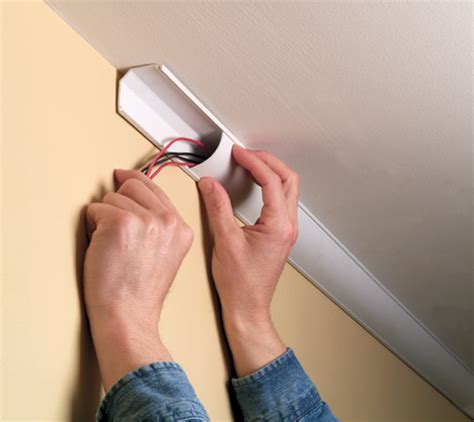 cable management use baseboard to conceal wires home improvement