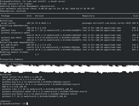 trying out sql server on linux csw solutions
