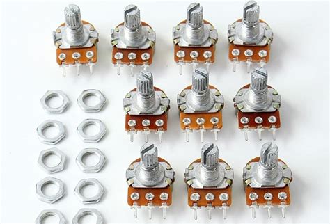 Types Of Potentiometers Rotary Linear And Digital Linquip