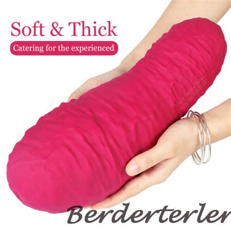 Super Soft And Thick Silicone Anal Dilator For Rectal Prolapse Butt Plug