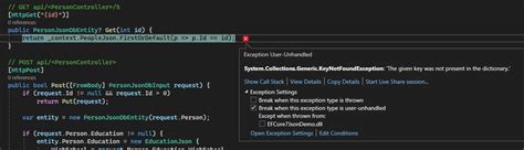 keynotfoundexception on nullable nested object in json column if that