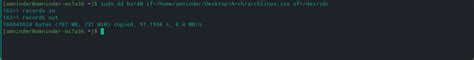 how to create bootable usb for arch linux geeksforgeeks