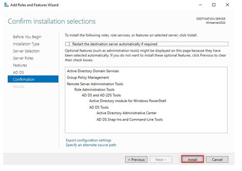 domain controller how to install and configure active directory domain