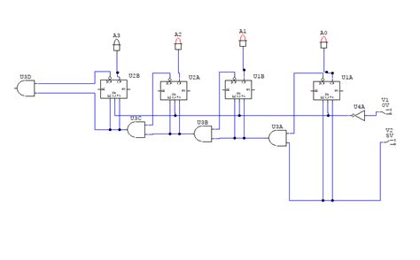 binary down counter digital logic circuit design download