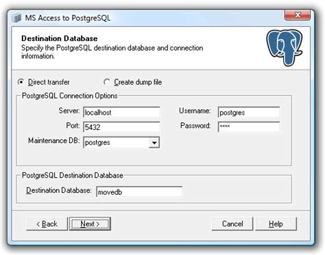 migrating data from postgresql to ms access mdb accdb dbsofts