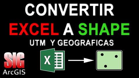 convertir tabla excel a shapefile en arcgis 10 2 10 3 mastergis