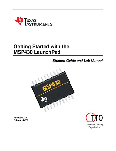 msp430g2553 launch pad workshop getting started with the msp430