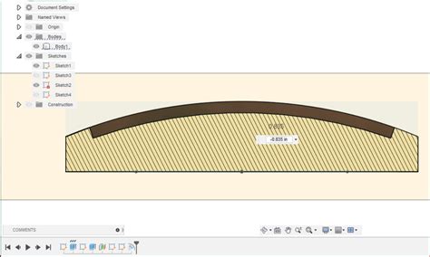 solved can t extrude projected sketch on a curved surface autodesk