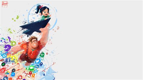 1920x1440 Ralph Breaks The Internet Wreck It Art 1920x1440 Resolution