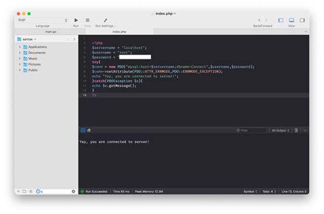 how to connect php script to mysql database
