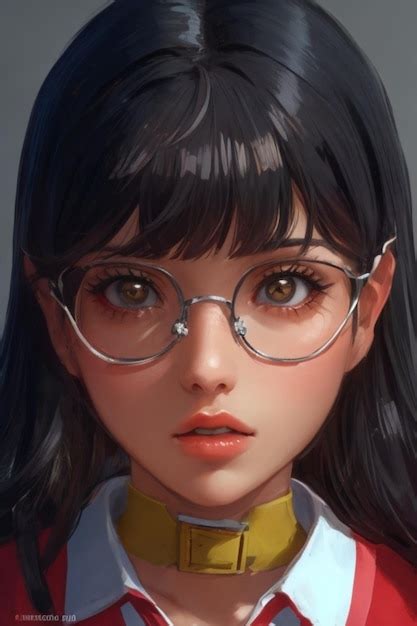 Premium Ai Image Anime Girl Portrait