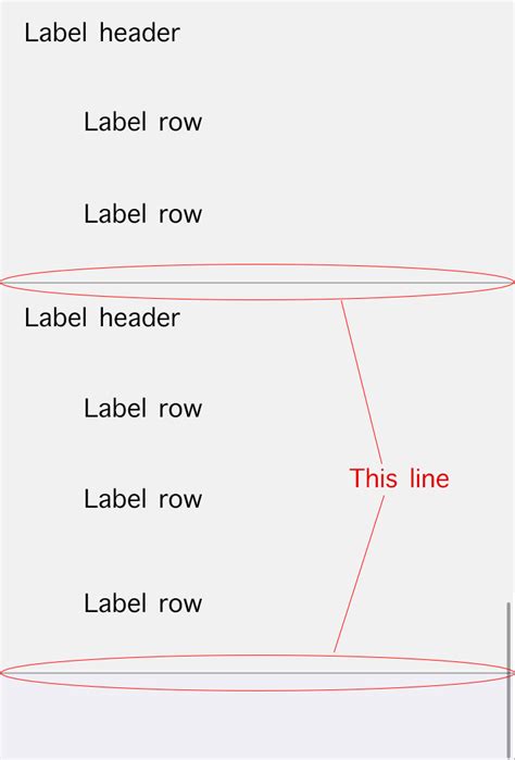 ios remove under line in table view stack overflow