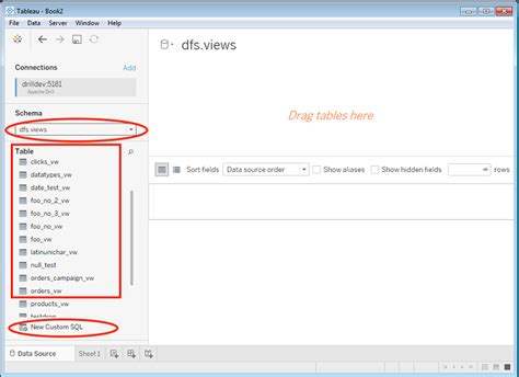 using apache drill with tableau 10 2 apache drill