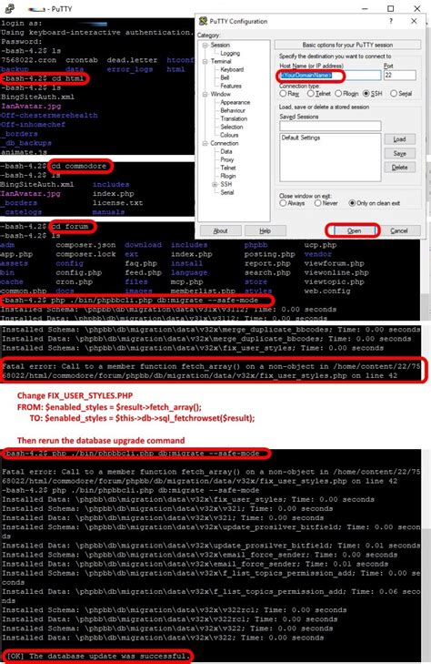 solved phpbb upgrade errors no input file specified and fatal error