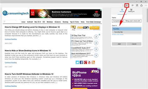 how to remove microsoft edge toolbar sosafro