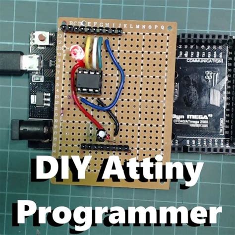 diy attiny programming shield