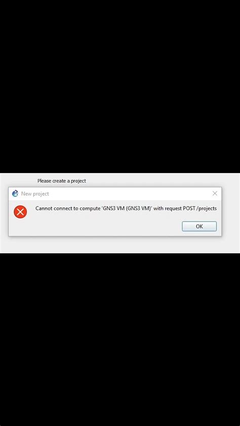 gns3 vmware cannot connect to compute issue