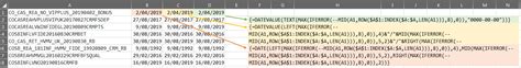 excel formula extracting date from from string stack overflow