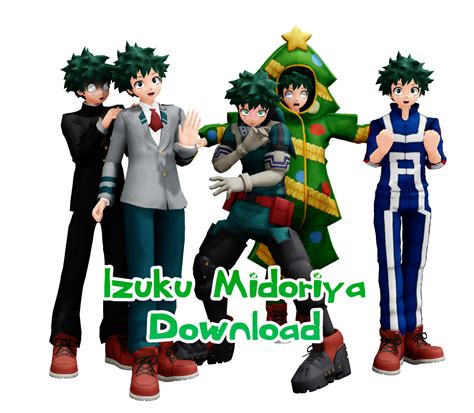 My Hero Academia Deku Izuku Midoriya Dl By Blu Who On Deviantart