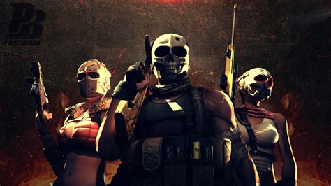 Point Blank Warrior Masks Hd Wallpaper