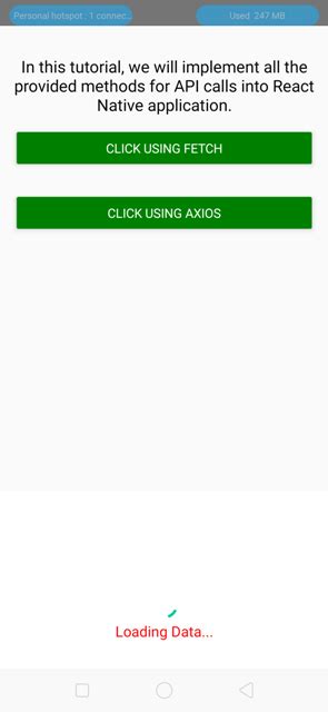 how to make api calls in react native apps by md shadman