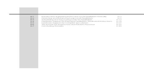 h 1 introduction exploiting instruction level parallelism €¦ · vliw