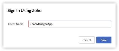 enable zoho sign in crm connector tutorial online help catalyst