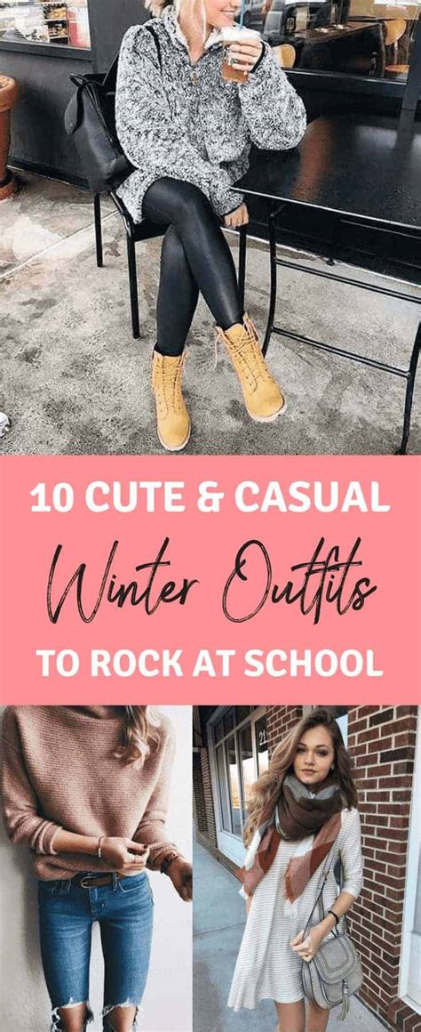 10 Cute And Casual Winter Outfits For College Girls