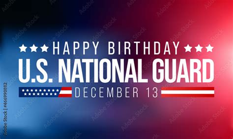 United States National Guard Birthday Is Observed Every Year On