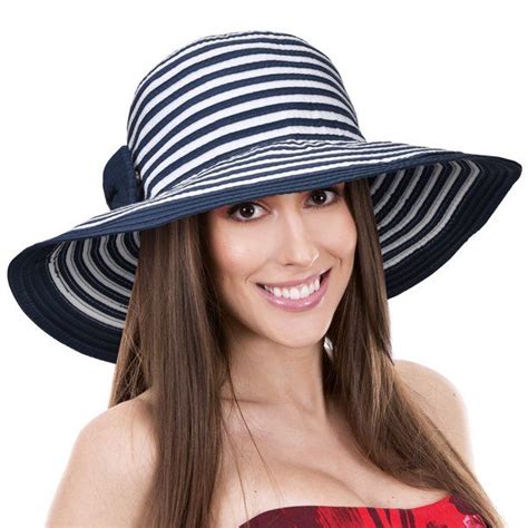 Women Sun Hats W Bowknot Floppy Wide Brim Uv Protection Foldable Roll
