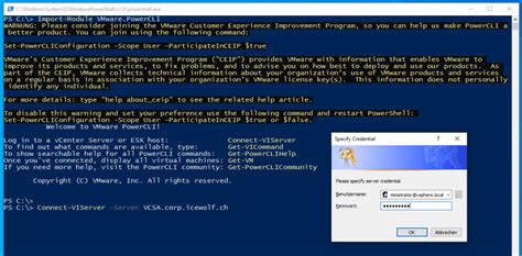 vmware powercli