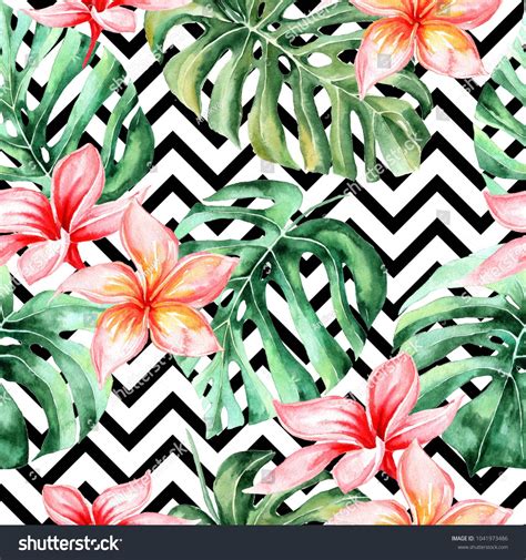 Tropical Floral Background Most Popular Tropical Floral Background