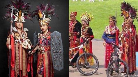 Dapat Sepeda Dari Jokowi Inilah Alasan Kaesang Pilih Baju Adat