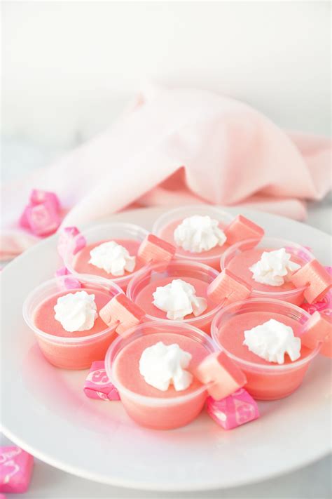 Pink Starburst Jello Shots Vegan Virgin Options Wow Its Veggie