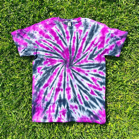 Tie Dye Two Tone Spiral