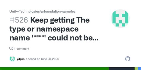 keep getting the type or namespace name could not be found error